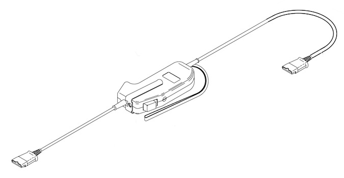 SSP1051-05 (12" Straight Cable) 91051-05 - VDO Communications