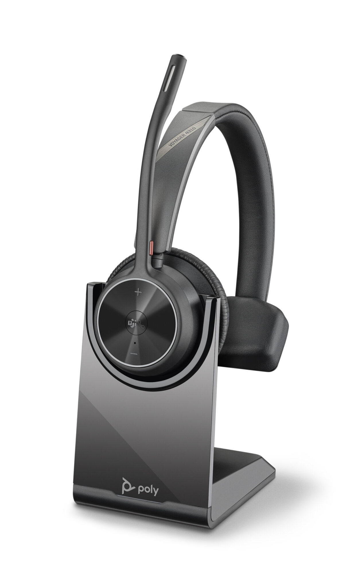 Voyager 4310-M UC Wireless Headset With Charge Stand, Teams, USB-C ...