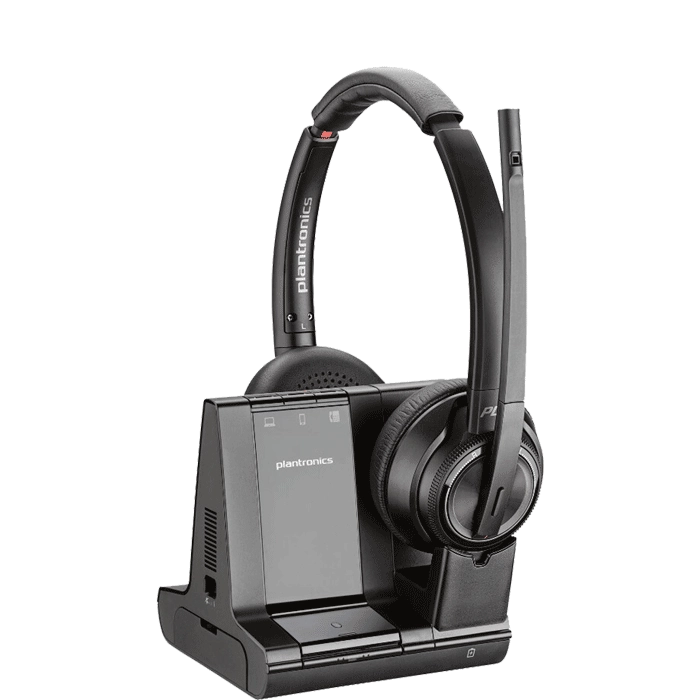 Poly Savi 8220 Office Wireless Headset Teams Version (Poly 207326-01 or ...