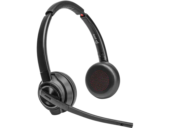 Poly Savi 8420 Office Stereo DECT 1920-1930 MHz Headset 8L7F2AA#ABA ...